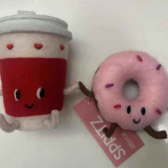 Other | Target Spritz 224 Valentines Day Duo Coffee Donut Love Couple ...
